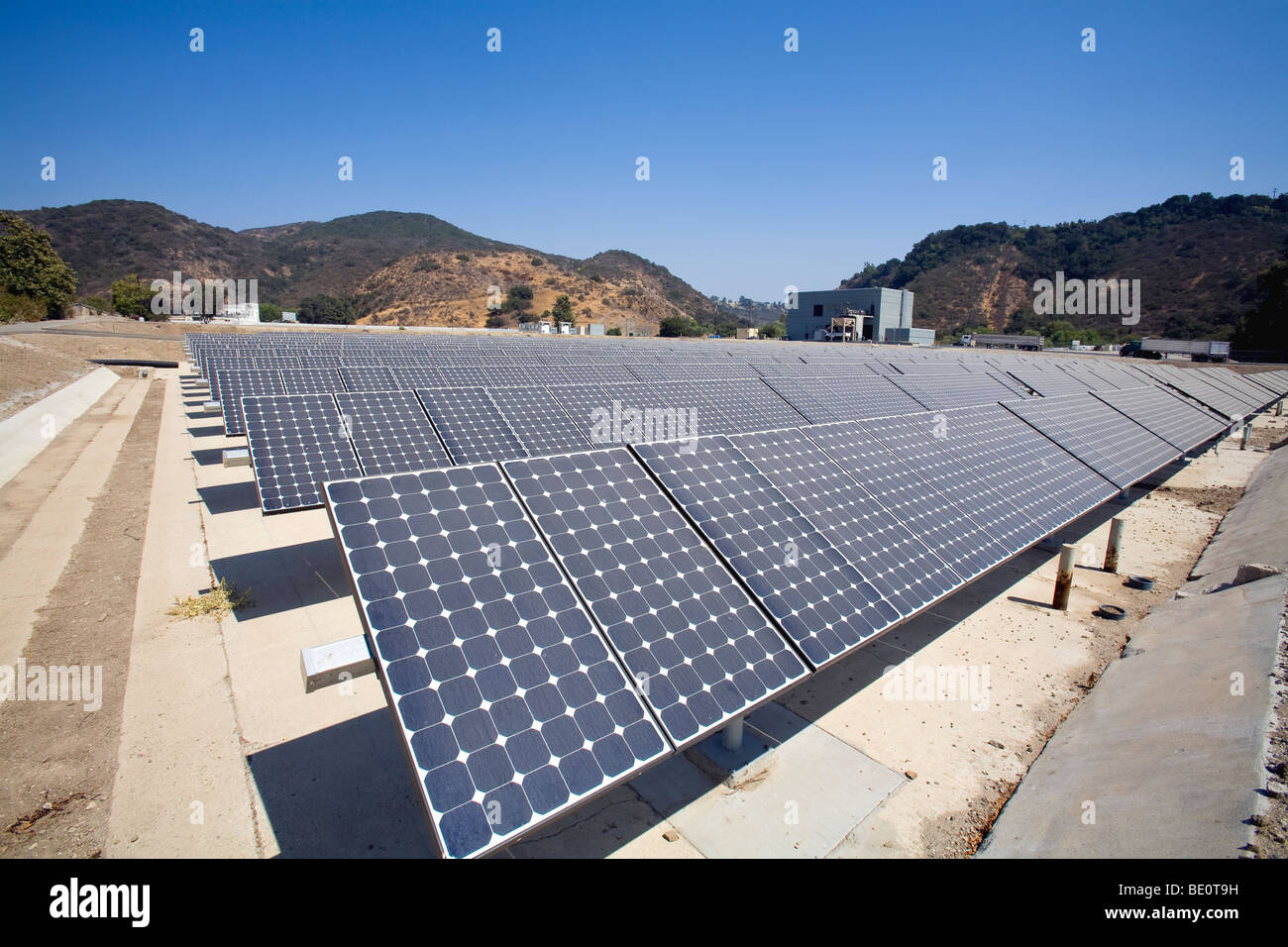 Solar Array at Hill Canyon Wastewater Treatment Plant provides about 15 ...