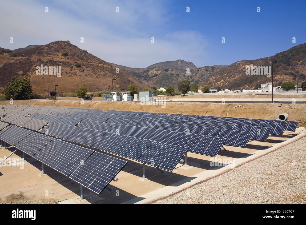 Solar Array at Hill Canyon Wastewater Treatment Plant provides about 15 ...