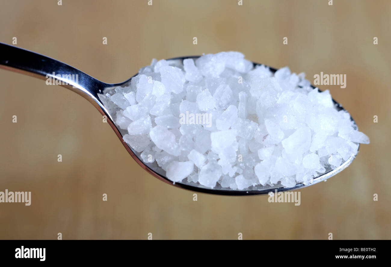 Teaspoon of salt hi-res stock photography and images - Alamy