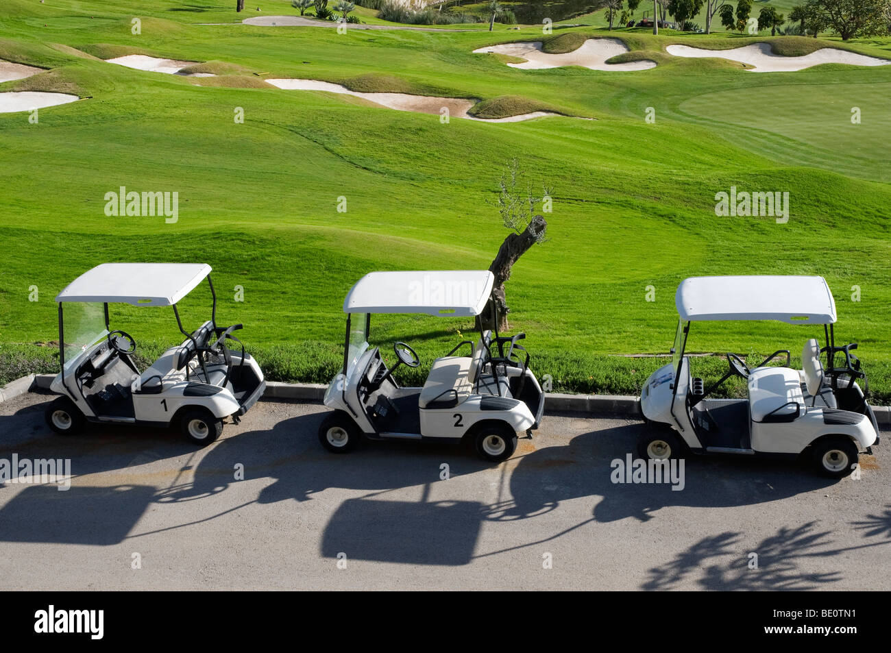 Golf Carts Stock Photos & Golf Carts Stock Images - Alamy