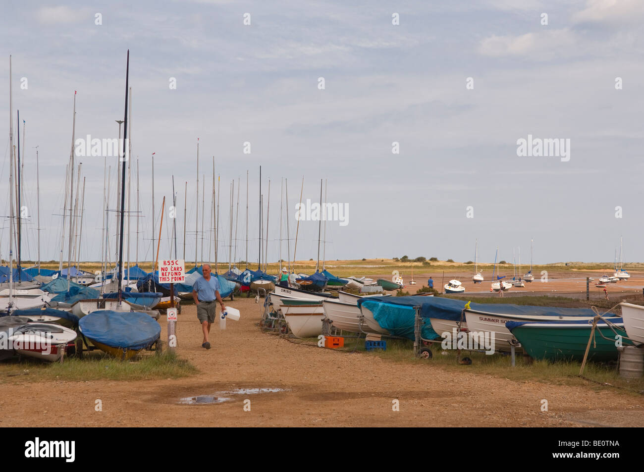 Brancaster staithe in North Norfolk , Uk Stock Photo - Alamy