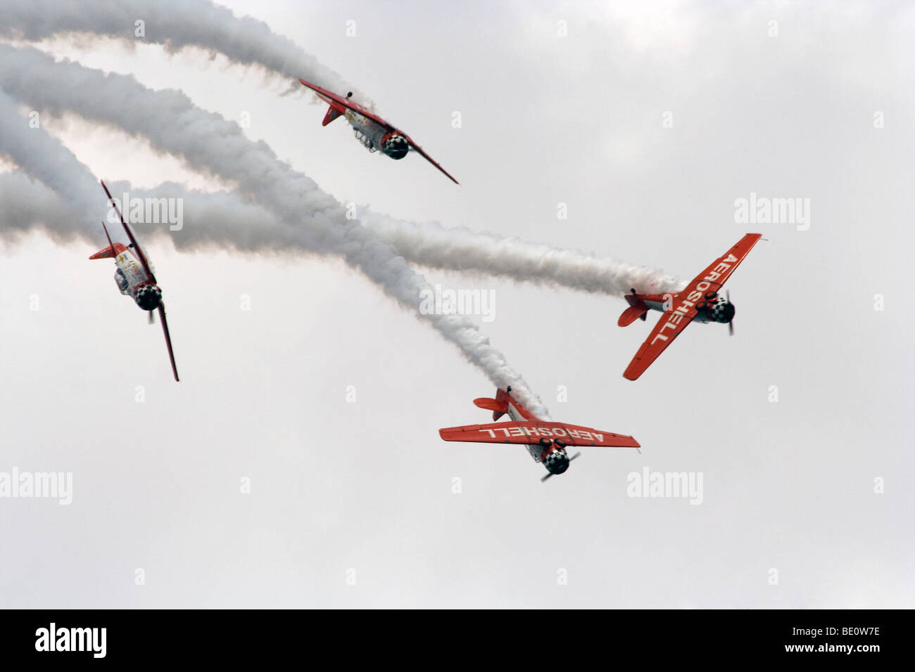 The Aero Shell Aerobatic Team. The Chicago Air and Water Show 2009 ...