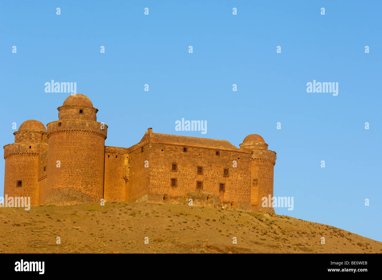 La Calahorra Renaissance castle (S.XVI) at la Calahorra village ...