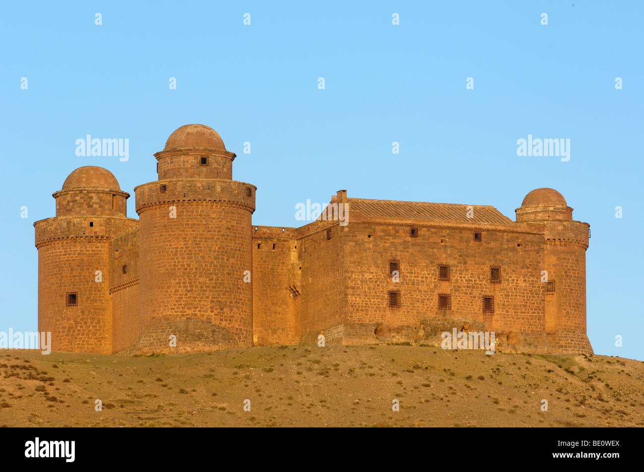 La Calahorra Renaissance castle (S.XVI) at la Calahorra village ...