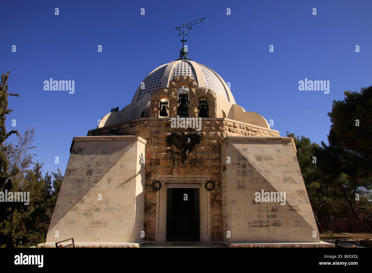 Beit Sahour, the Catholic Church at the Shepherds' Fields Stock Photo ...