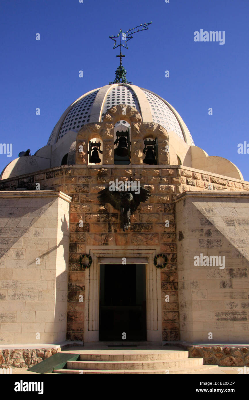 Beit Sahour, the Catholic Church at the Shepherds' Fields Stock Photo ...