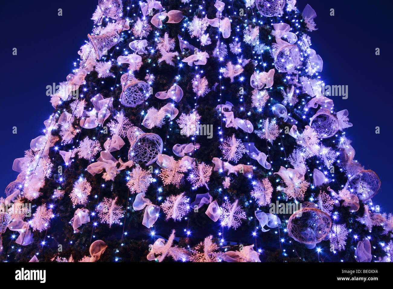 Outdoor christmas tree hi-res stock photography and images - Alamy
