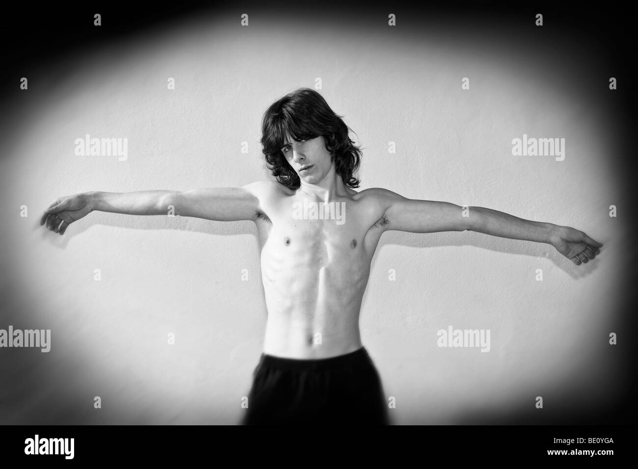 Jim morrison portrait Black and White Stock Photos & Images - Alamy