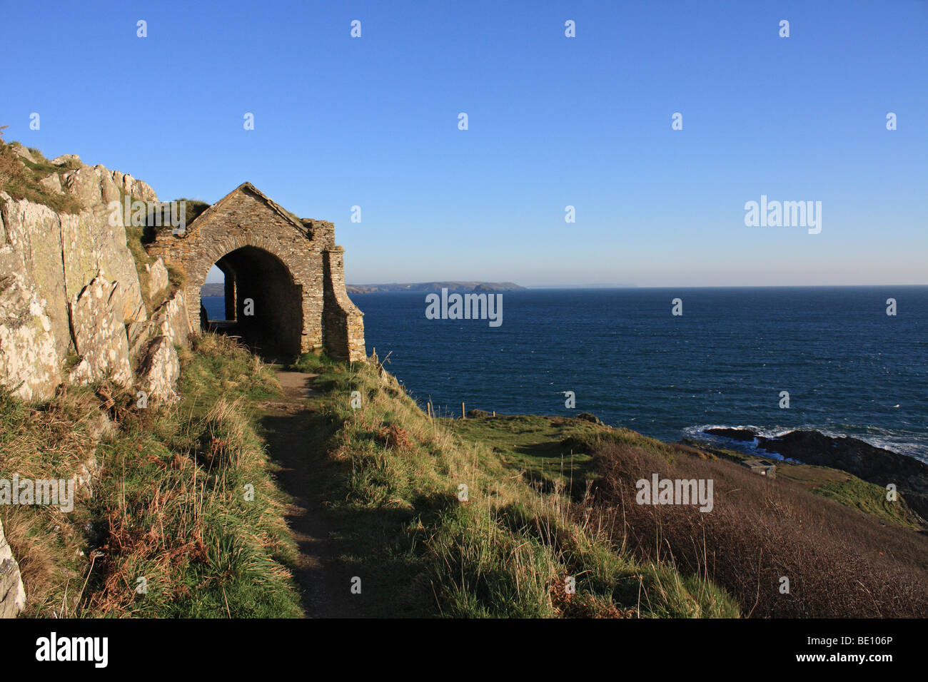 Penlee Point with its early 19th century folly, built for Princess ...