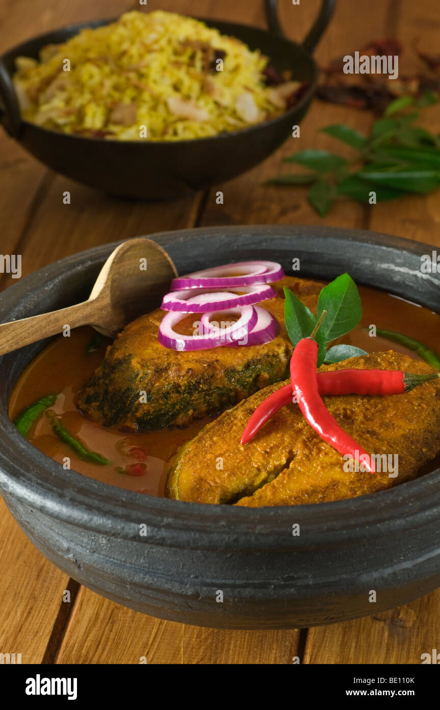 Goan fish curry Goa Food Stock Photo - Alamy