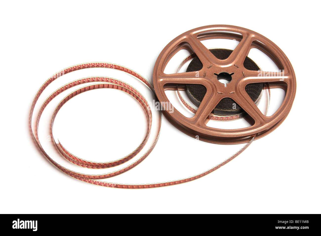 Film reel cutout hi-res stock photography and images - Alamy