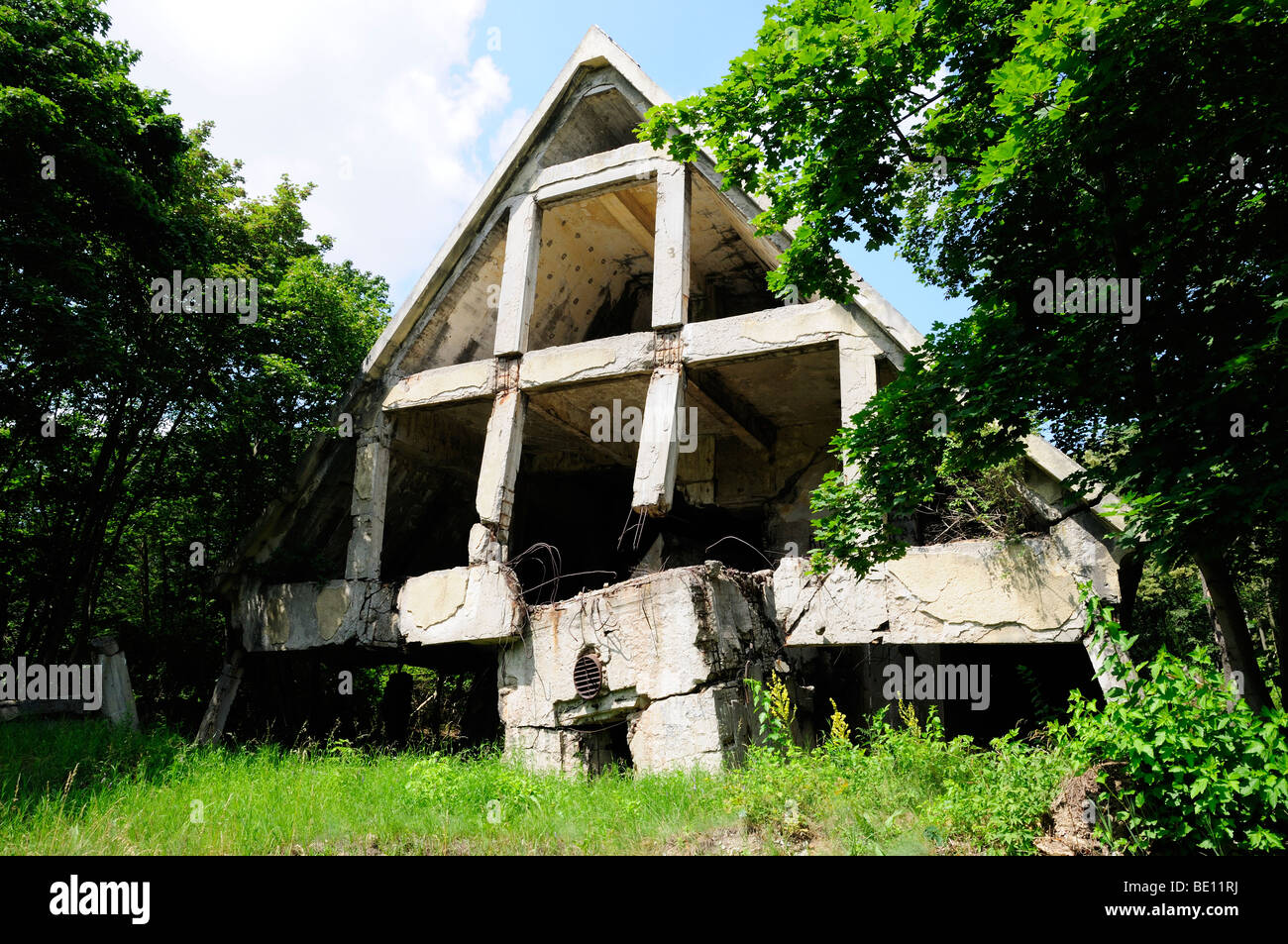 Maybach complex, destroyed Second World War bunker of German army high ...