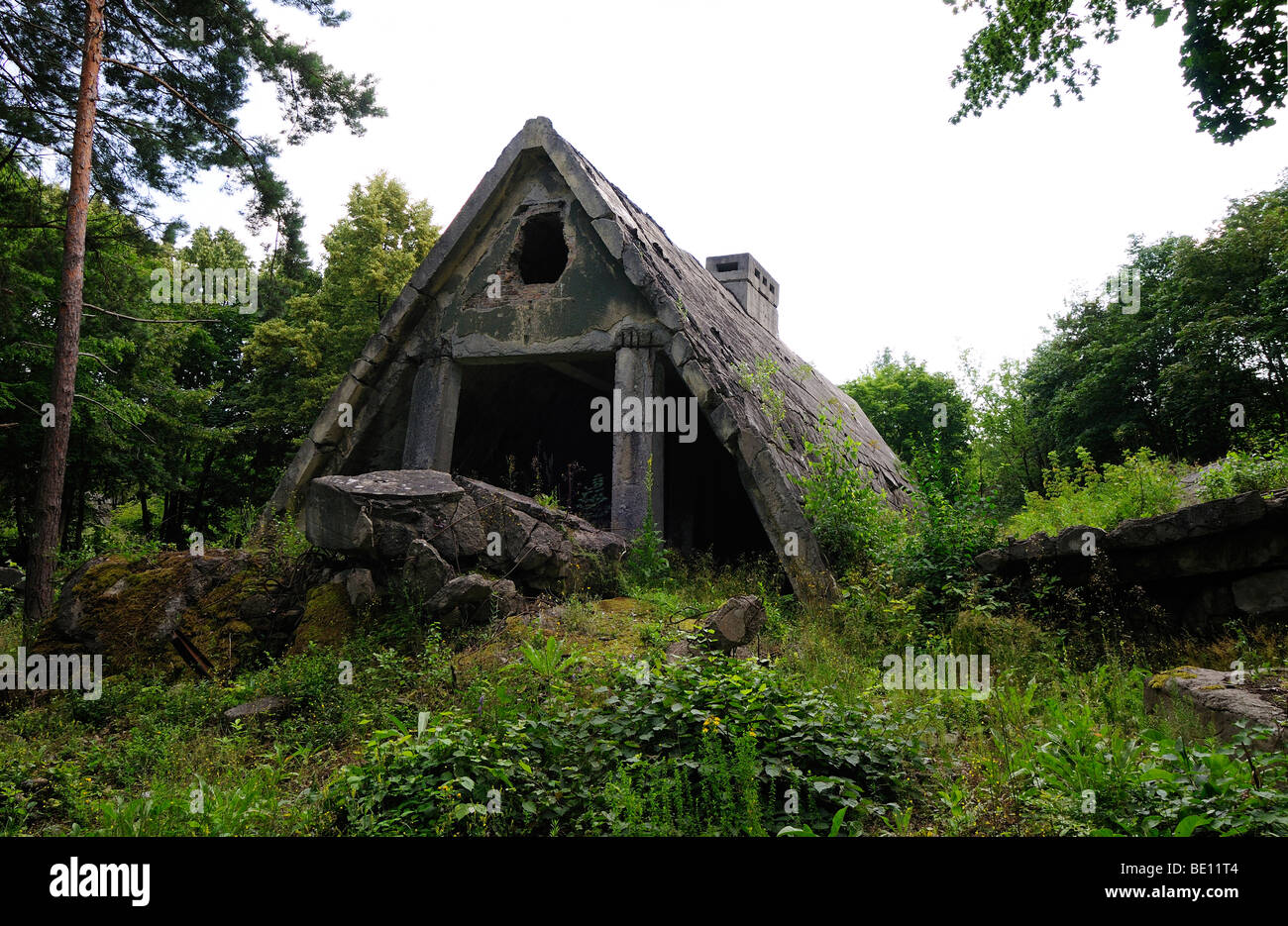 Maybach complex, destroyed Second World War bunker of German army high ...