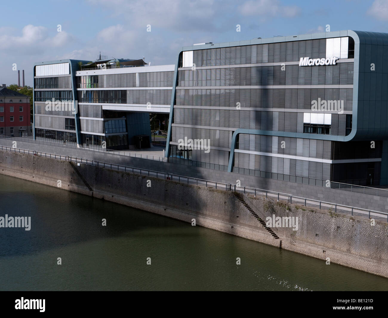 Exterior of modern Microsoft building in Cologne German Stock Photo - Alamy