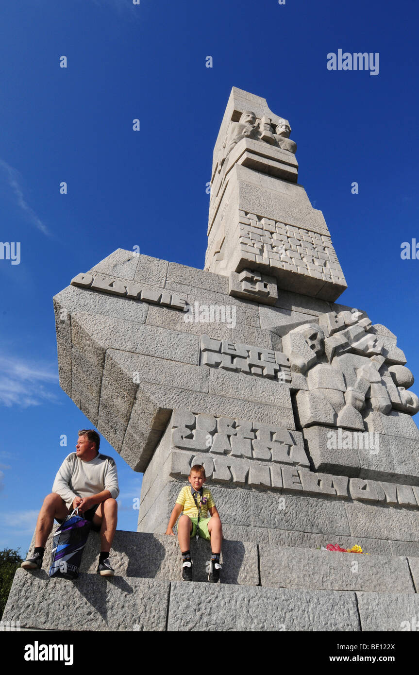 Polish war memorial to honour the defenders of Westerplatte, Gdansk ...