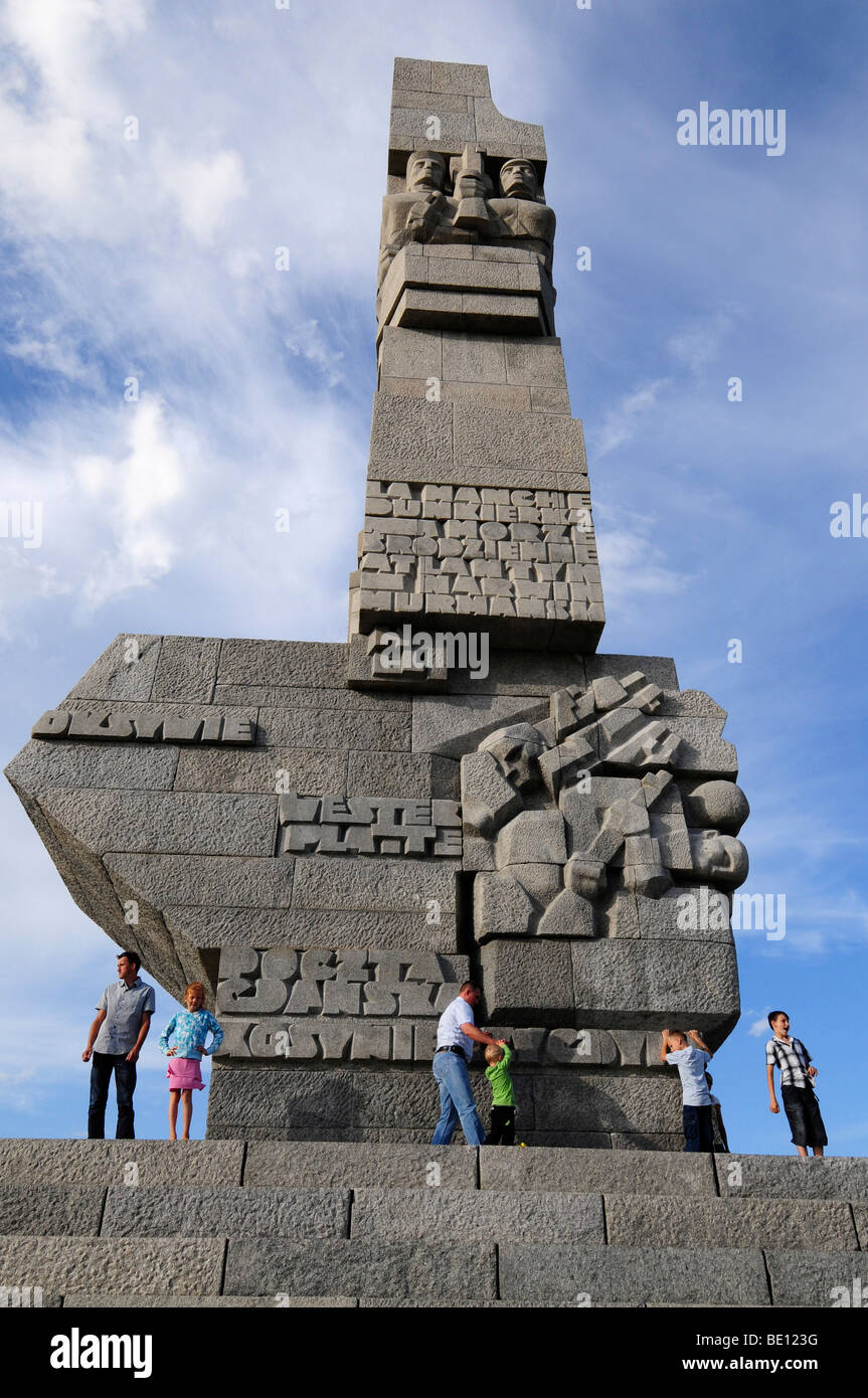 Polish war memorial to honour the defenders of Westerplatte, Gdansk ...
