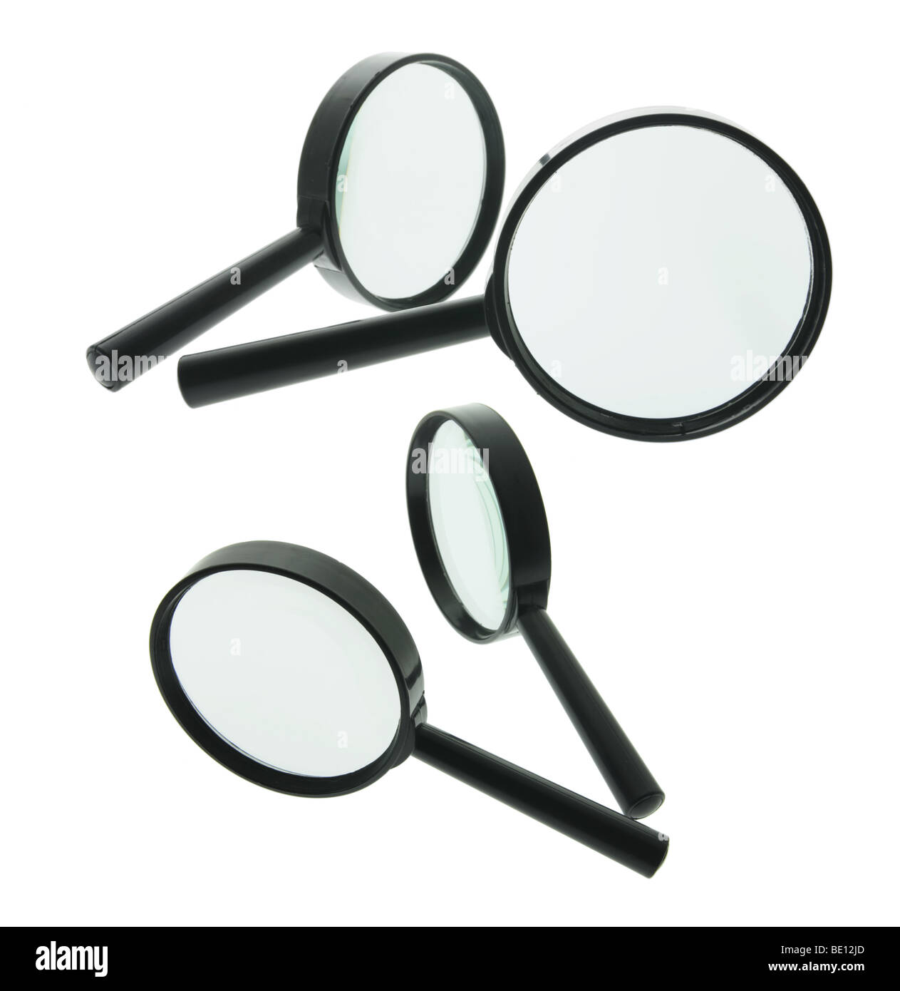 Magnifying glasses cutout Cut Out Stock Images & Pictures - Alamy