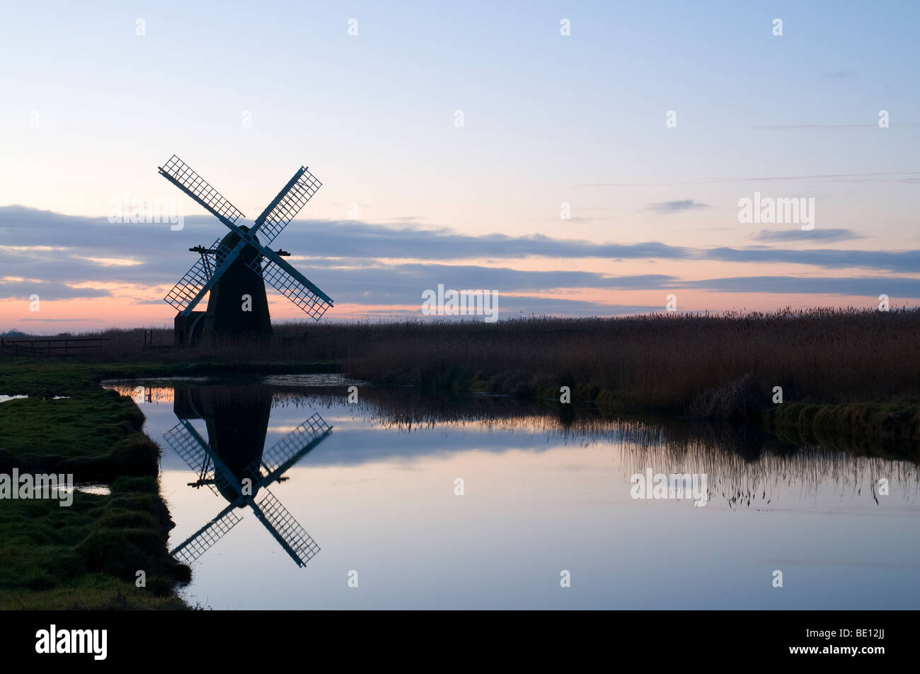 Windmill Sunrise 3 Stock Photo - Alamy