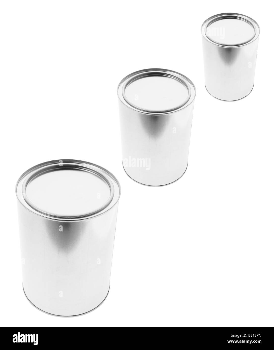 Metal Tin Containers Stock Photo - Alamy