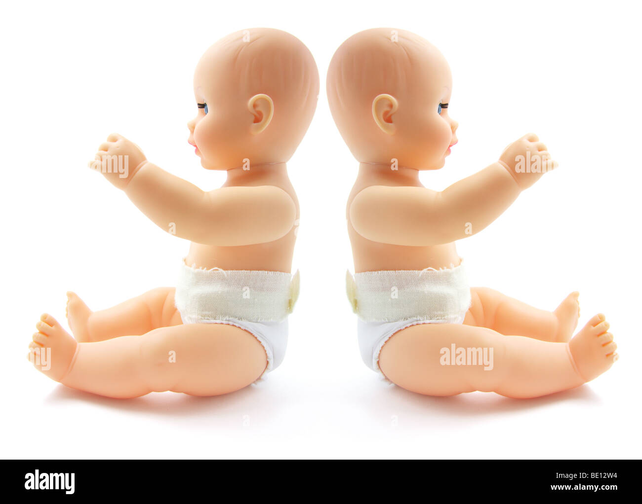 Plastic Baby Dolls Stock Photo - Alamy