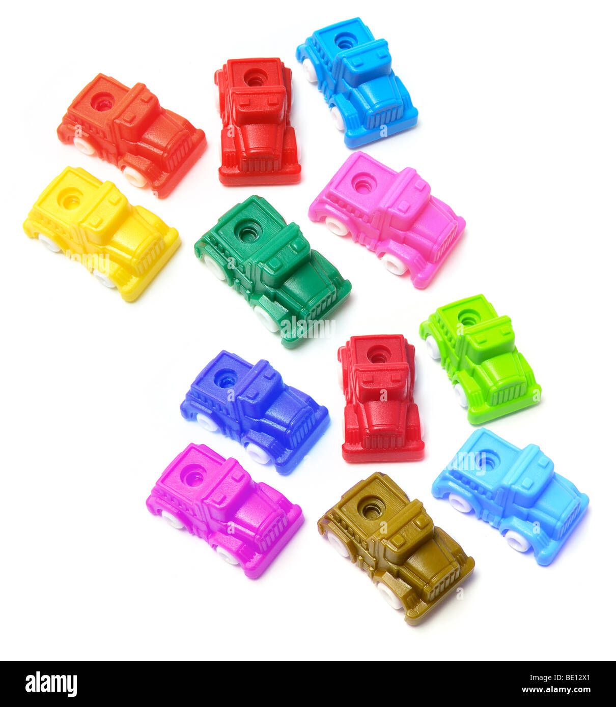 Plastic Toy Cars Stock Photo - Alamy