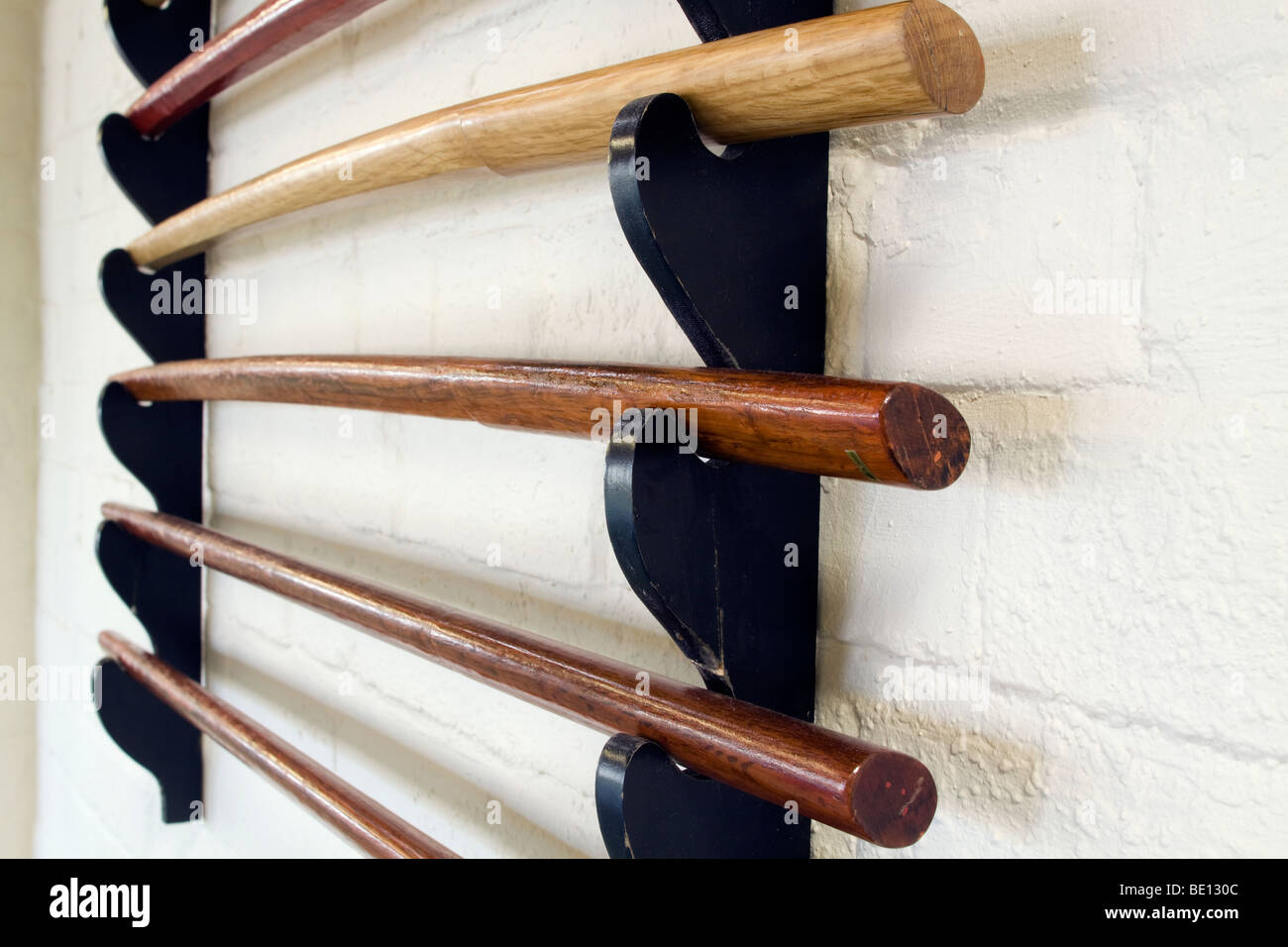 Wooden training swords hi-res stock photography and images - Alamy