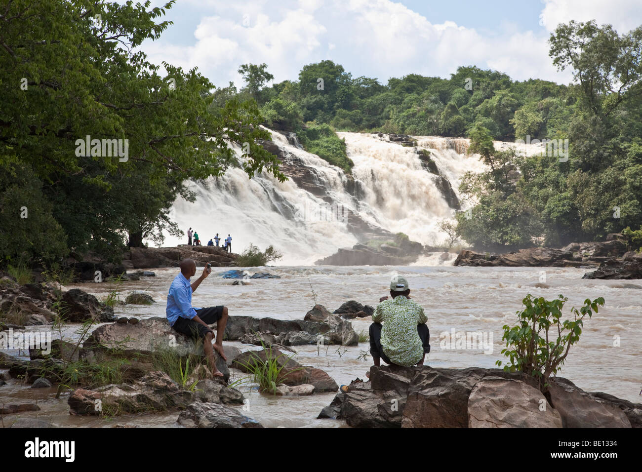 The impressive Gurara Falls, on the Gurara River in Nigeria's Niger ...