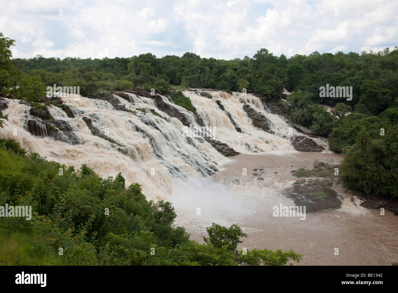 The impressive Gurara Falls, on the Gurara River in Nigeria's Niger ...