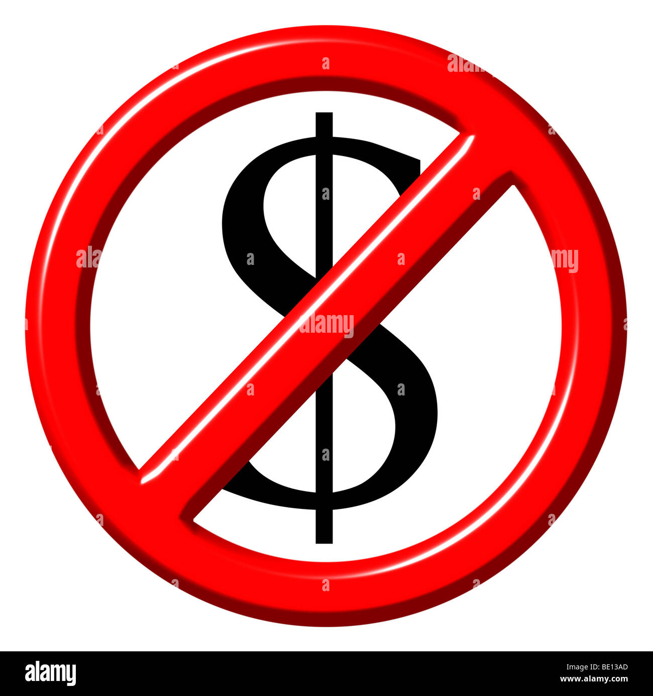 Free charge sign circular hi-res stock photography and images - Alamy