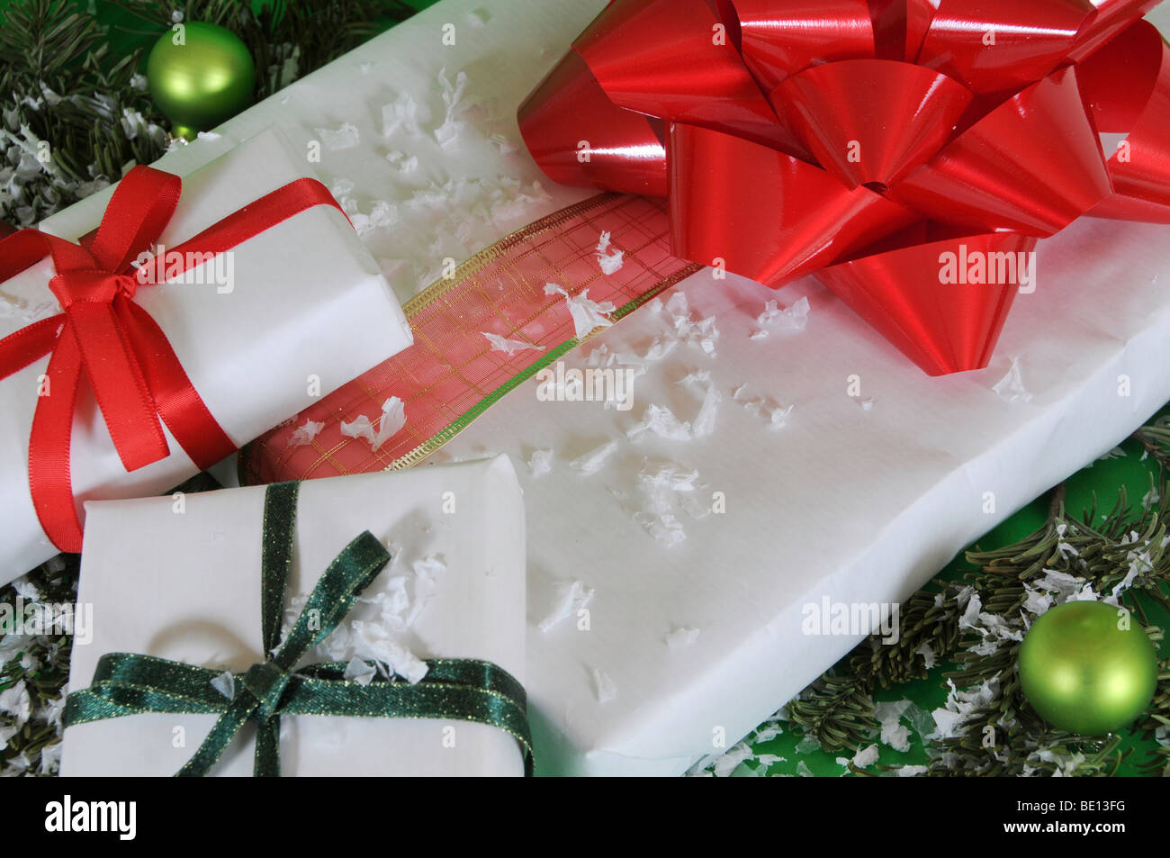 Multiple gift boxes christmas hi-res stock photography and images - Alamy