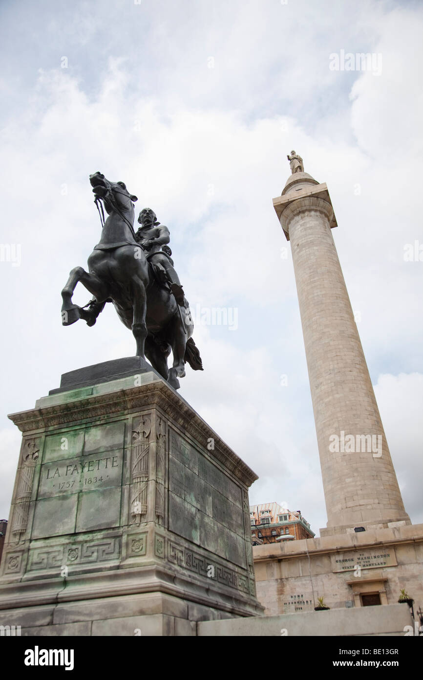 The very first monument to honor George Washington, Baltimore's ...