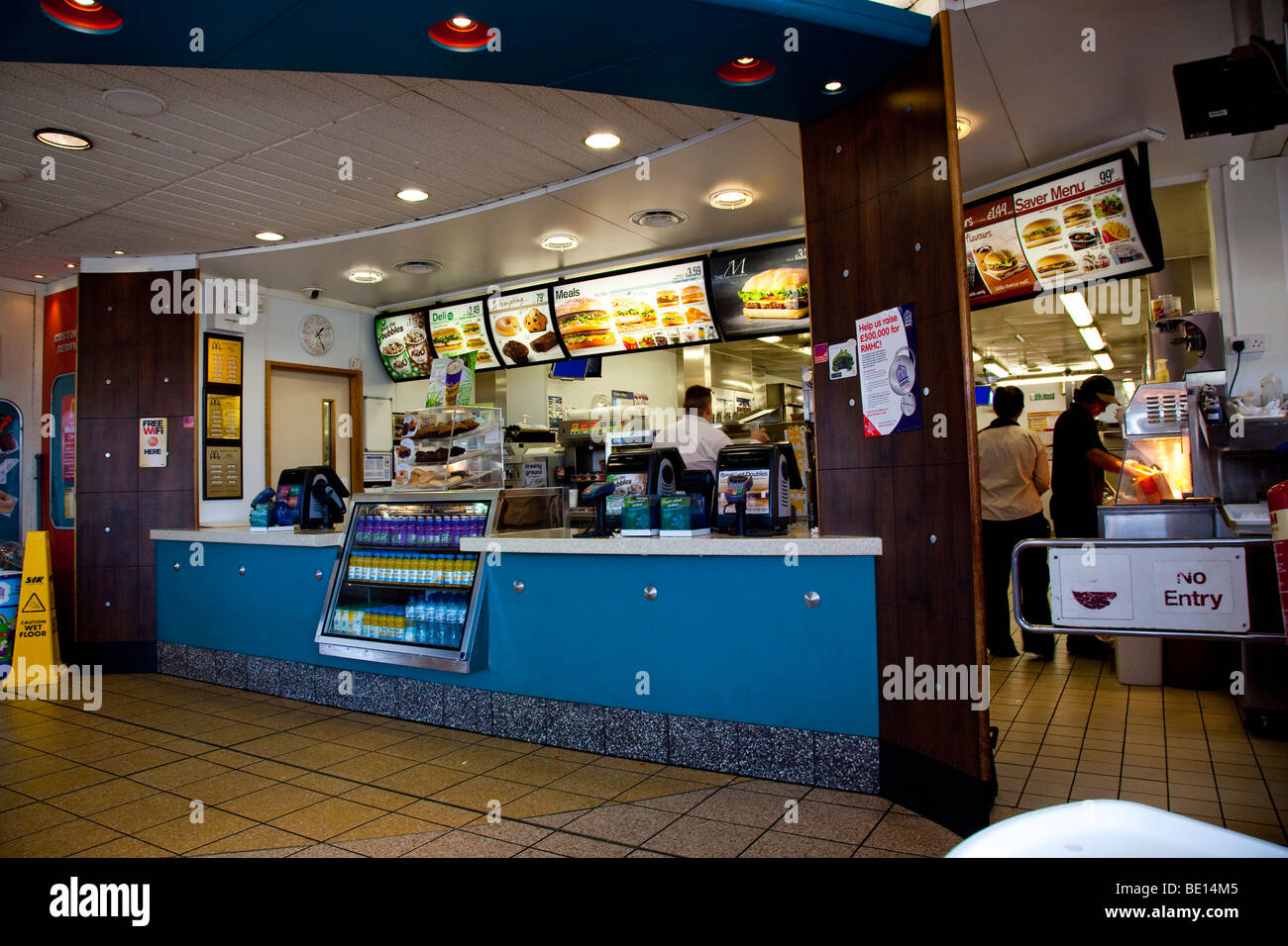 Mcdonalds counter hi-res stock photography and images - Alamy