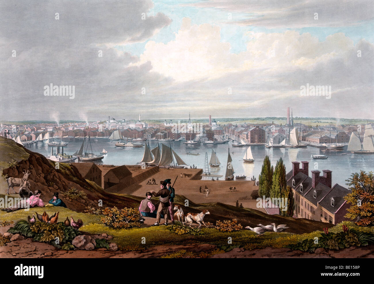 Baltimore harbor ships hi-res stock photography and images - Alamy