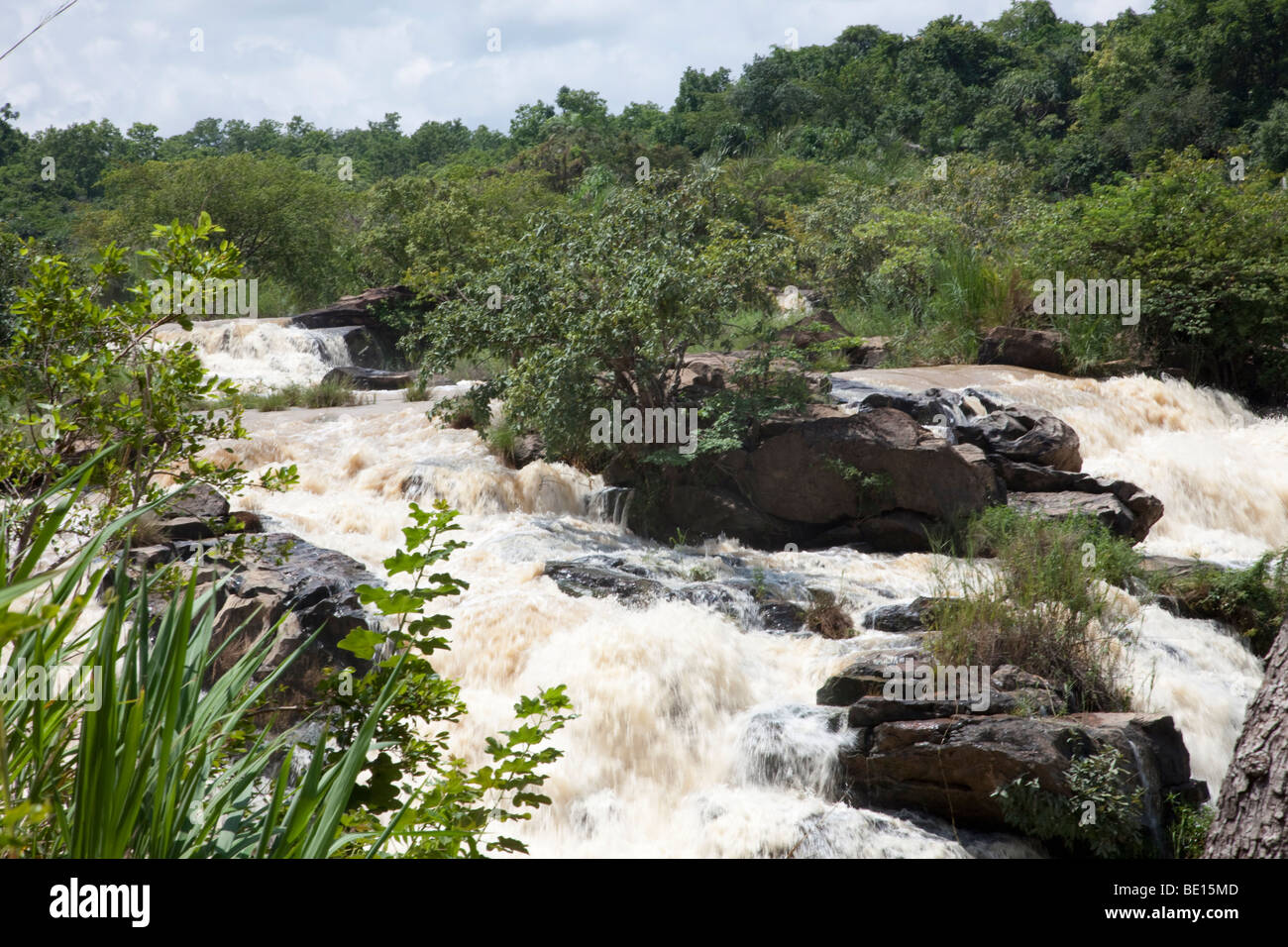 The impressive Gurara Falls, on the Gurara River in Nigeria's Niger ...