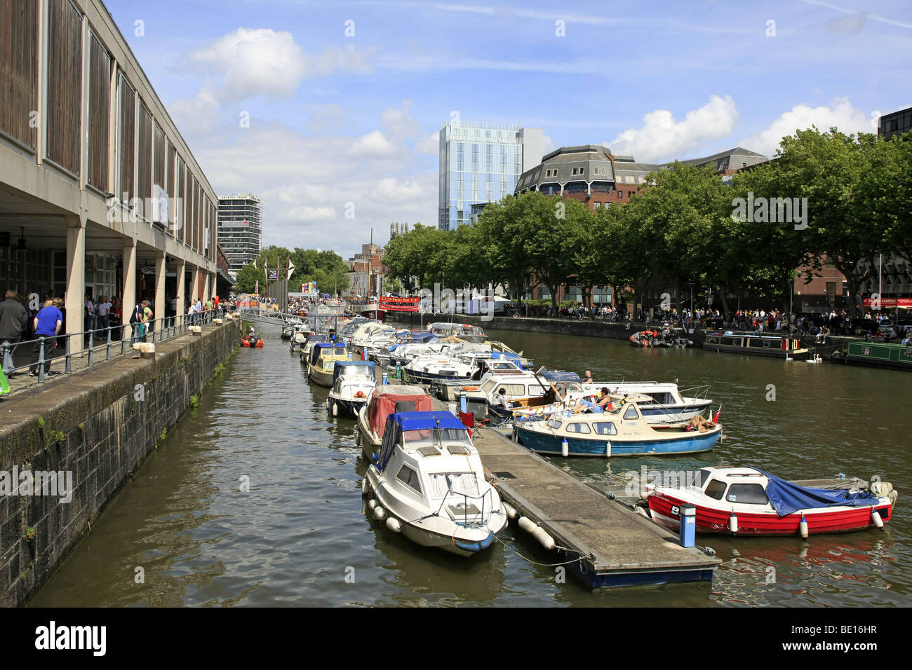 The Watershed along the Narrow Quay area of Bristol UK Stock Photo - Alamy