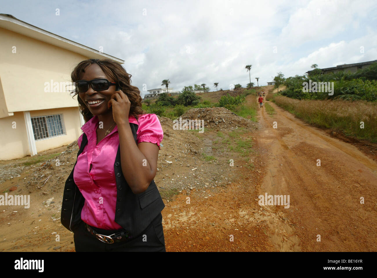 Africa liberia monrovia woman in hi-res stock photography and images ...