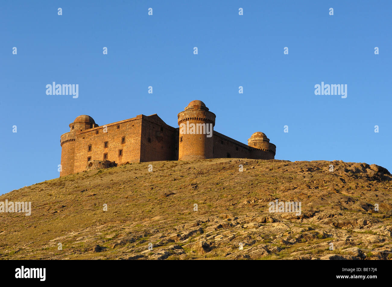 La Calahorra Renaissance castle (S.XVI) at la Calahorra village ...