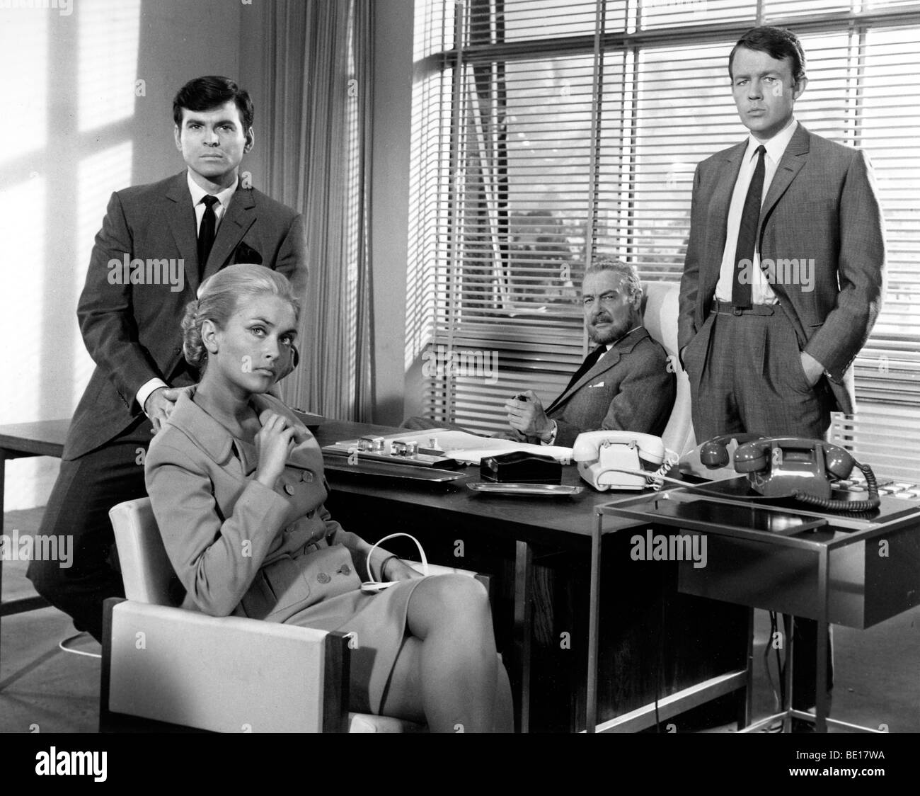 Alexandra bastedo the champions Black and White Stock Photos & Images ...