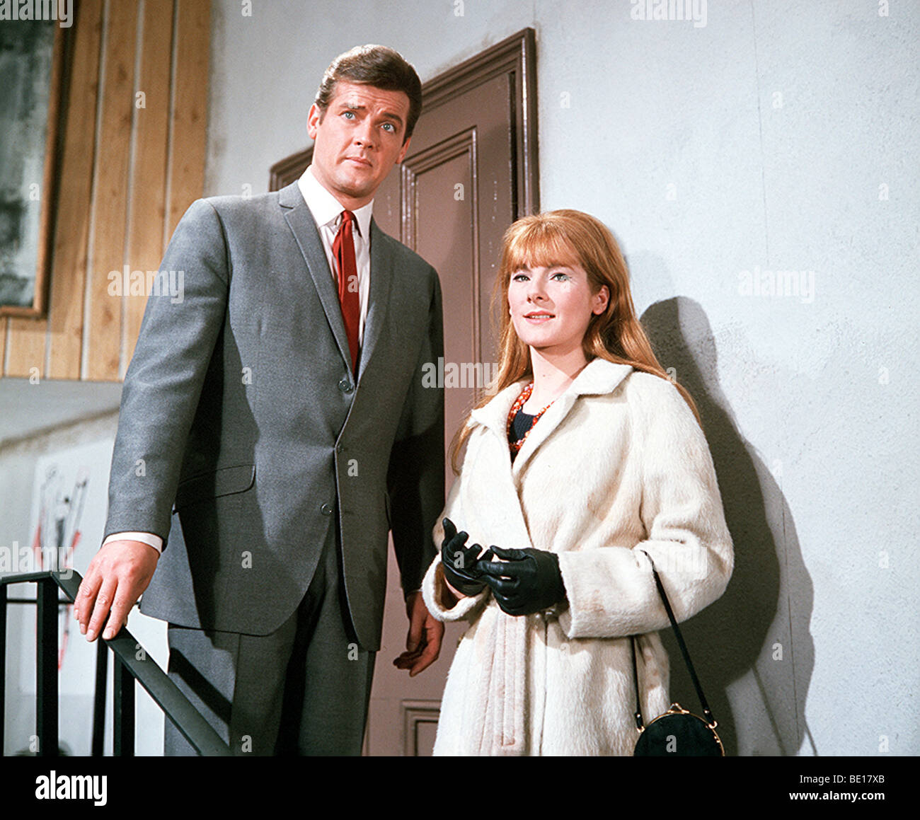 THE SAINT - UK TV series (1960-69) with Roger Moore as Simon Templar ...