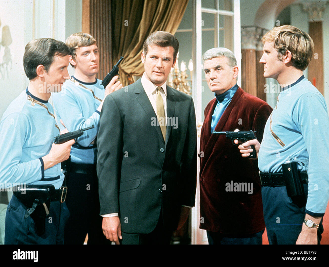 THE SAINT - UK TV series (1960-69) with Roger Moore as Simon Templar ...