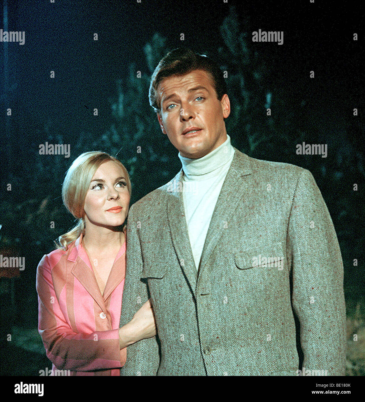 THE SAINT - UK TV series (1960-69) with Roger Moore as Simon Templar ...