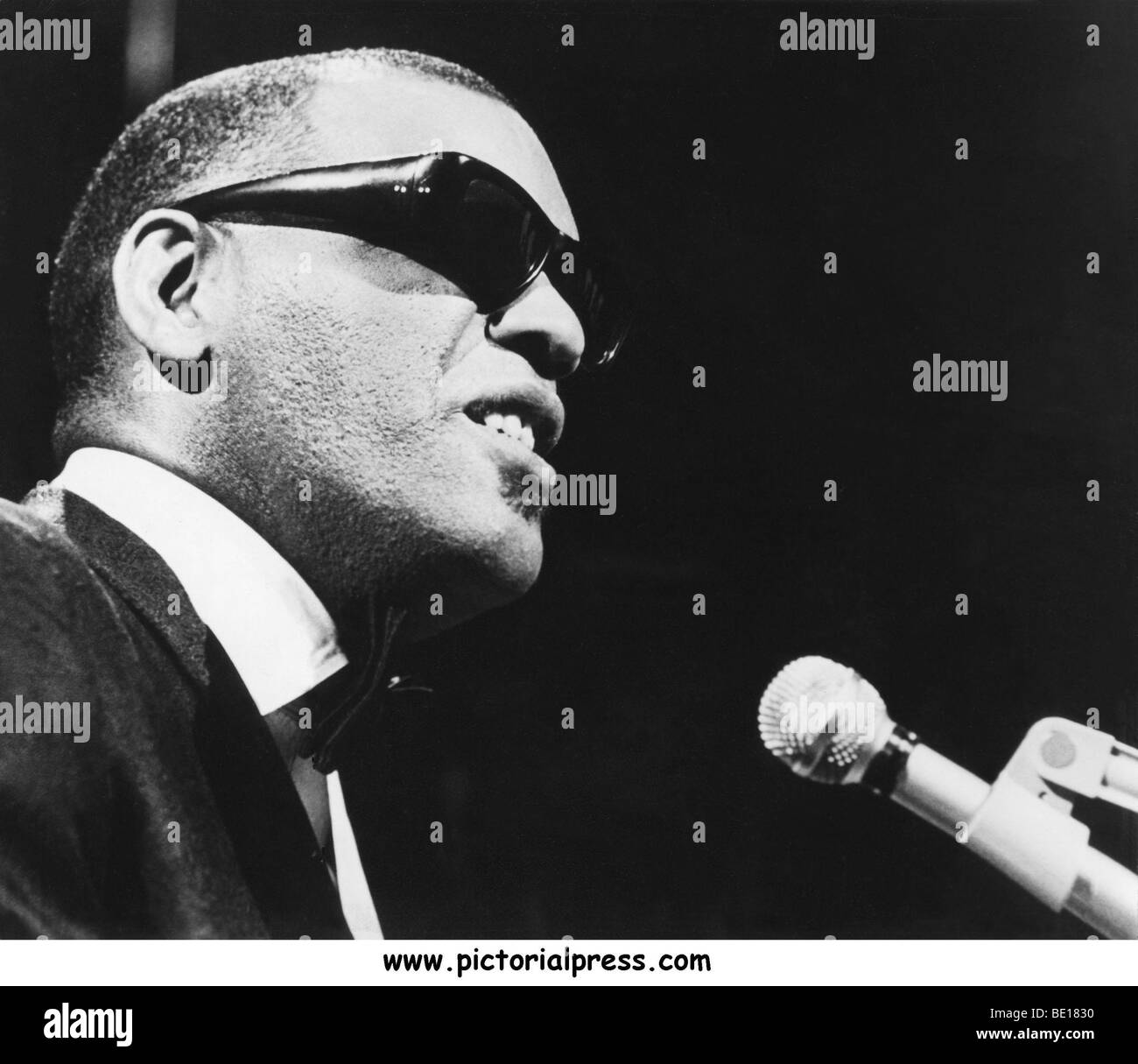 RAY CHARLES - US jazz musician Stock Photo - Alamy