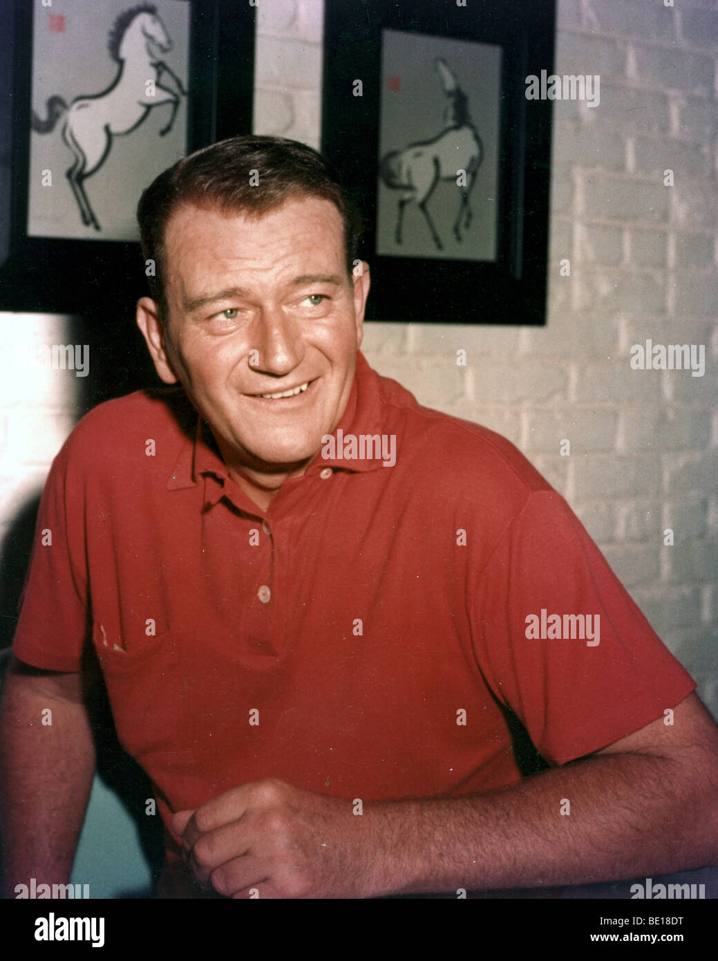 JOHN WAYNE - US film actor (1907-1979 Stock Photo - Alamy