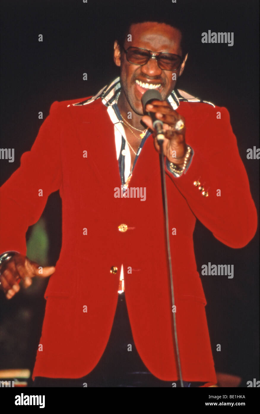 AL GREEN - US singer in July 1976 Stock Photo - Alamy