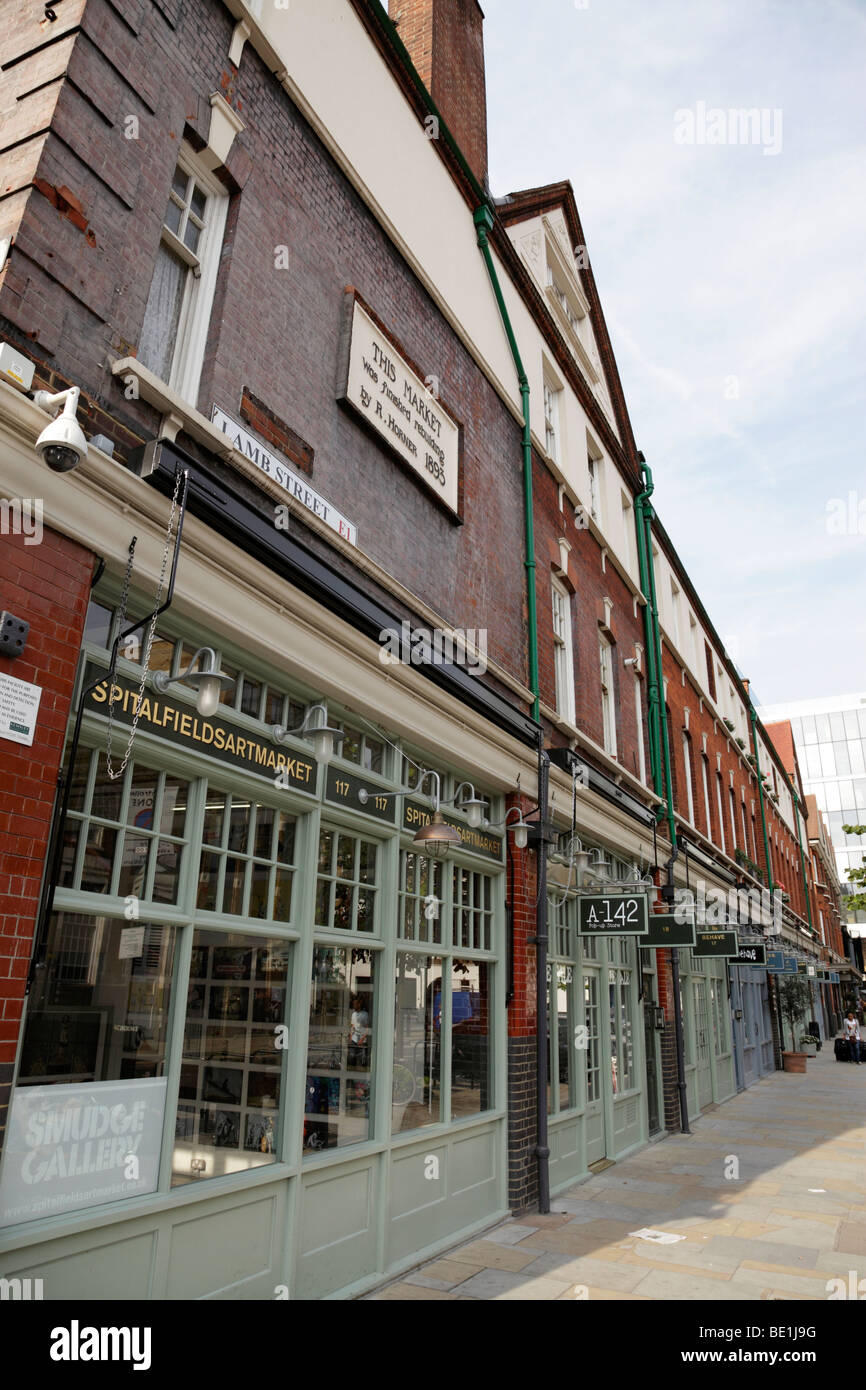 old spitalfields market on the corner of commercial street and lamb ...