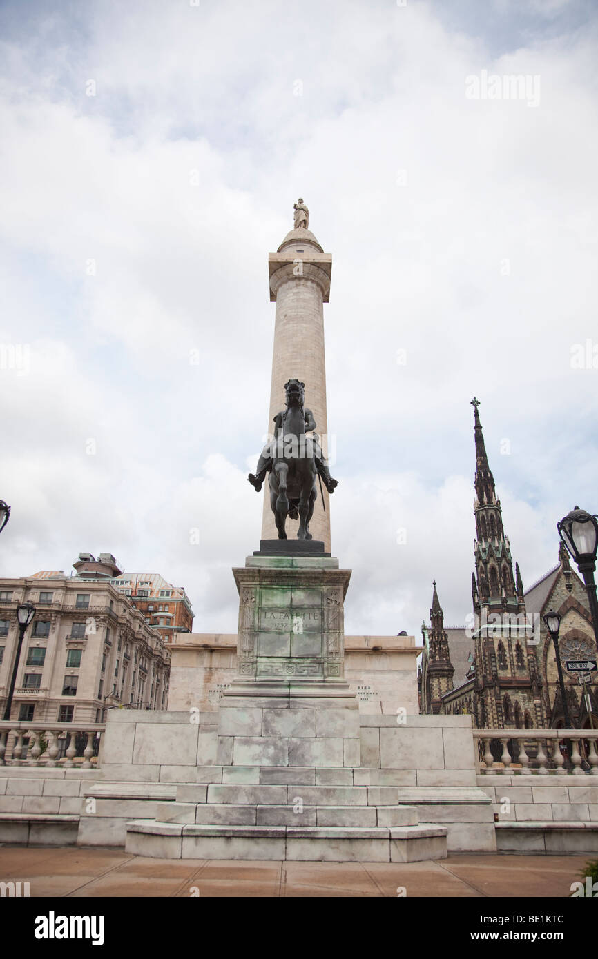 Washington monument baltimore hi-res stock photography and images - Alamy