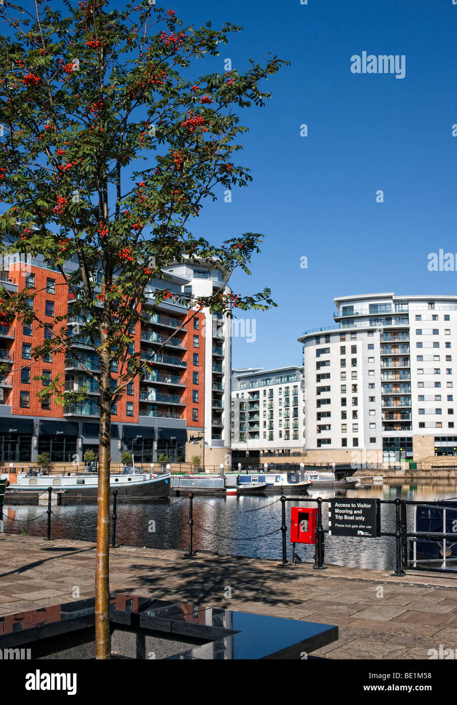 Clarence Dock in Leeds City Centre Stock Photo - Alamy