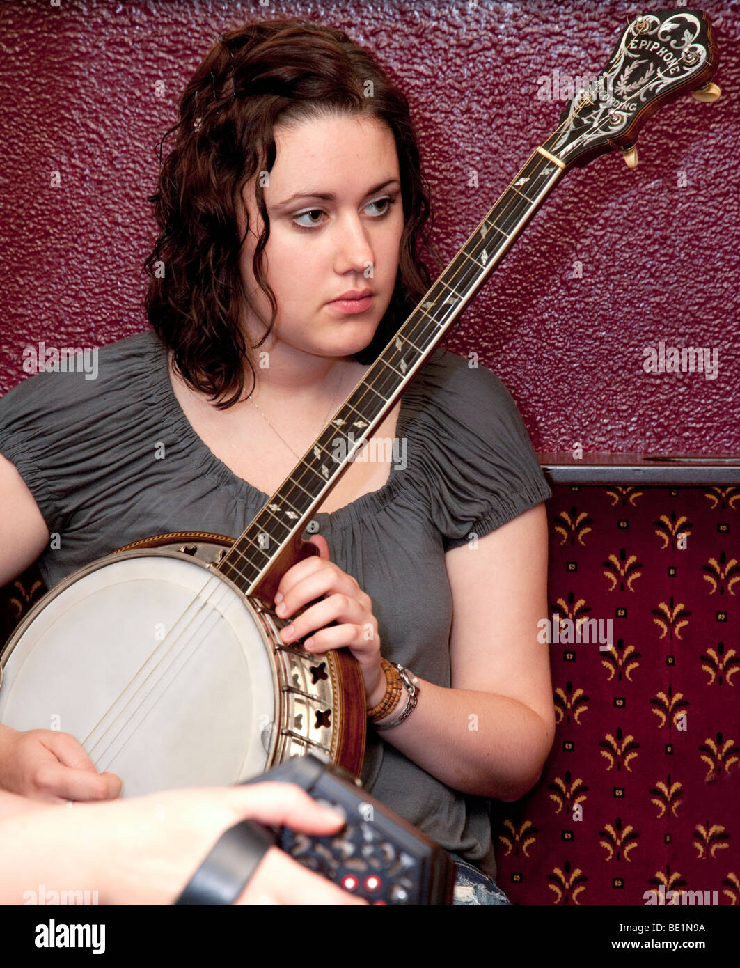 Traditional Irish music Session, Tulla, Ireland Stock Photo - Alamy