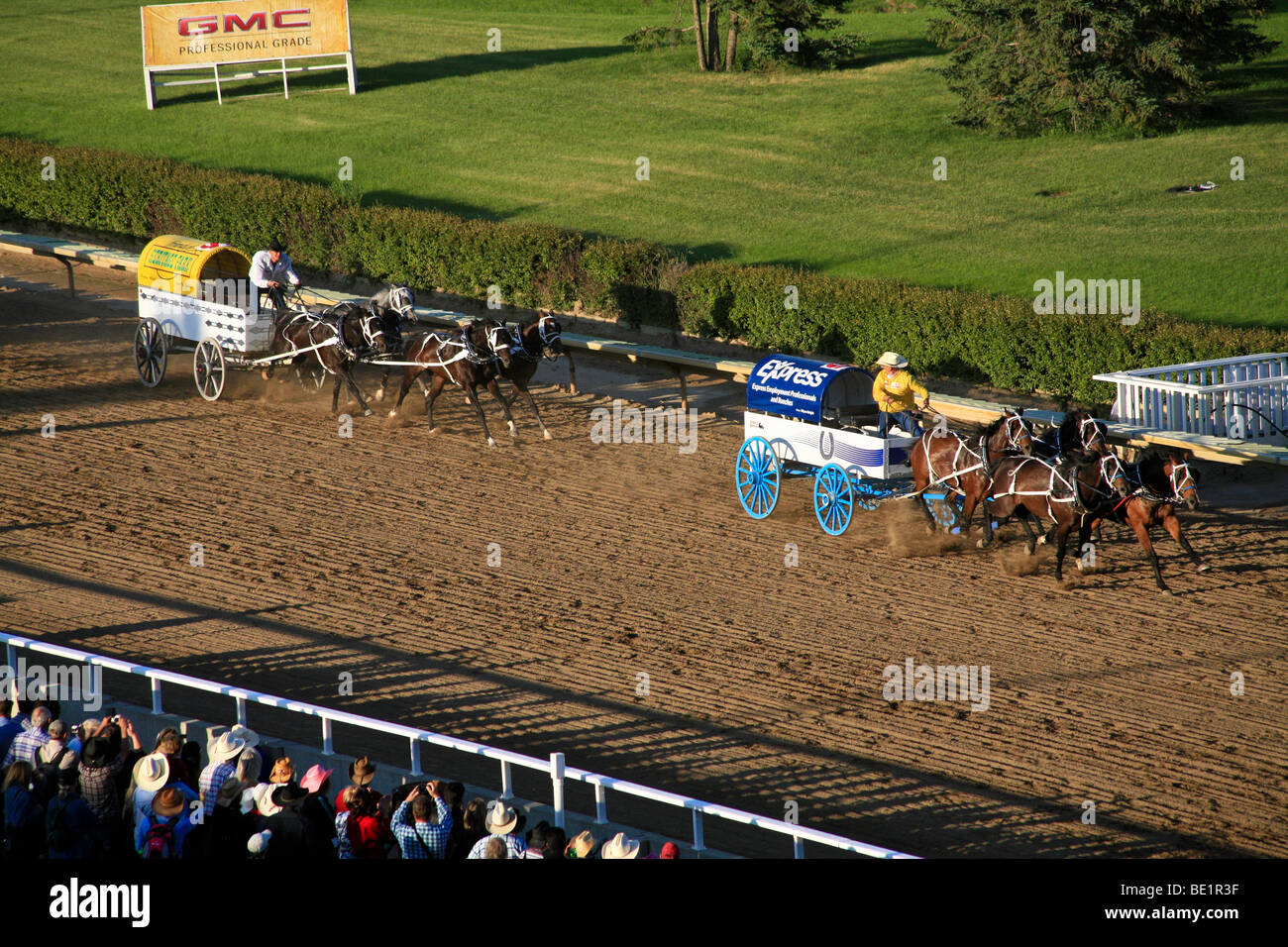 Calgary stampede chuckwagon hi-res stock photography and images - Alamy
