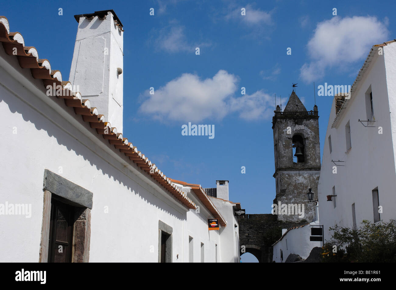 Monsaraz, fortified Village fron alto Alentejo. Portugal Stock Photo ...